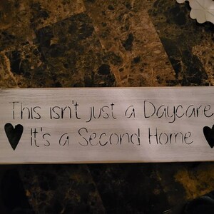 A Second Home Poem for Daycare Providers Poetry Printable - Etsy UK