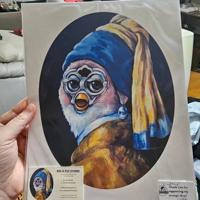 Cherub Princess Fiona Print Signed & Dated Renaissance 8 X 8 Shrek ...