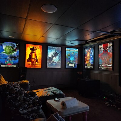 4-PACK Custom LED Light Box Poster Frames Glowbox LLC - Etsy