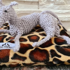 Lurcher Knitting Pattern - Etsy