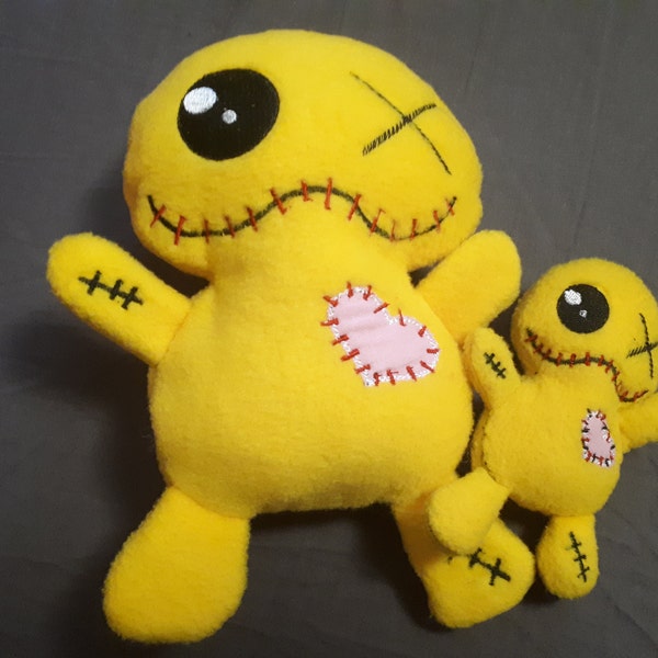 Patchwork Voodoo Doll ITH Embroidery Machine Pattern - Etsy