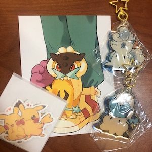 Mimikyu Variants Acrylic Charms (NEW Designs Added!) - Etsy