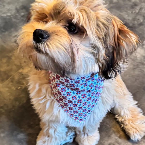 Elastic Dog Bandana PDF Sewing Pattern Tutorial/pet/cat/scrunchie ...