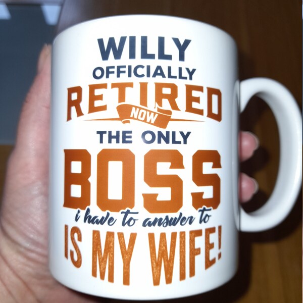 Work Mug - Problem Solving Flowchart Personalised Mug Gift - Add Name ...