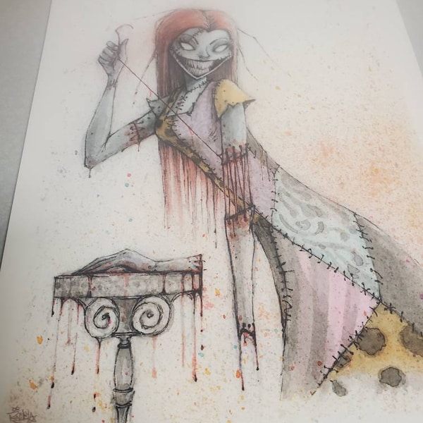 Sally - Art Print - Etsy