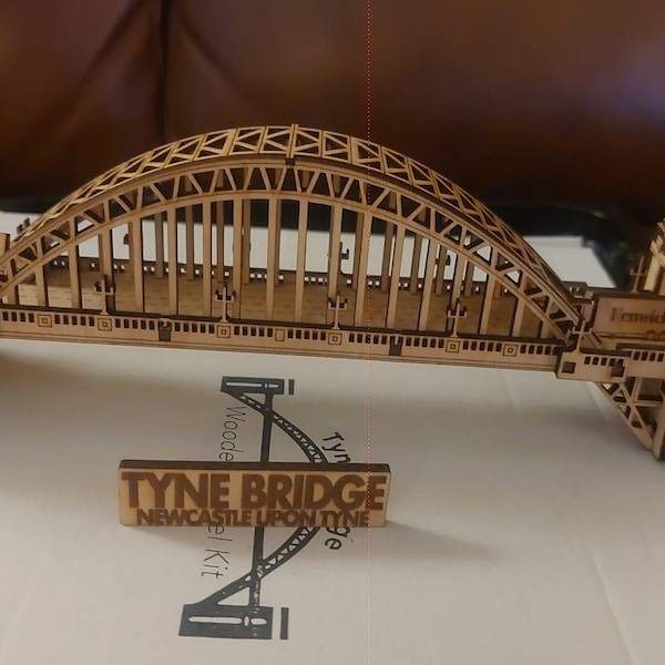 Tyne Bridge 3D Wooden Model Kit Eco-friendly Northeast Craft - Etsy UK
