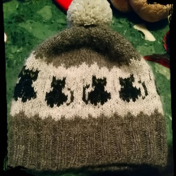 Puffin Hat Obsession Knitting Pattern. Pattern for Beautiful Hat With ...