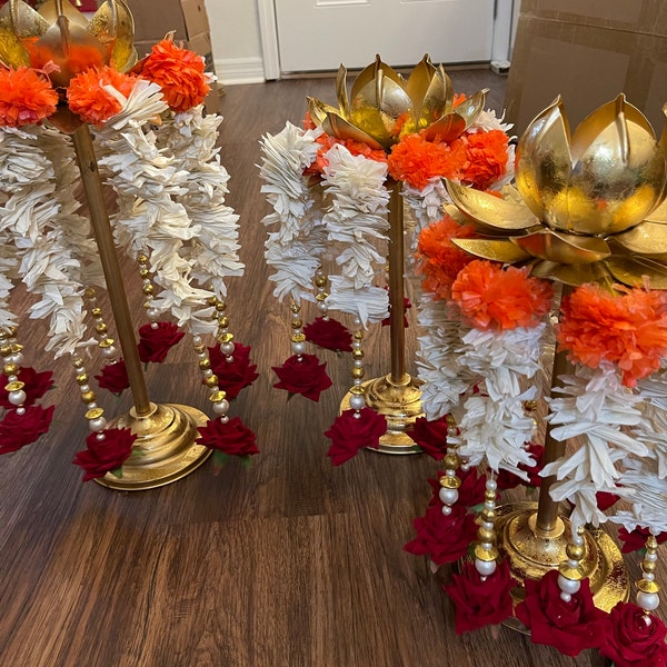 White Gajra Hair Style for Wedding/juda Hairstyle Idea/indian Unique ...