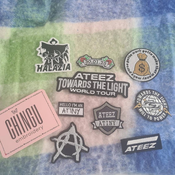 Bts Embroidered Patches, Sew on Patches, Patches for Bags, Kpop Patches ...