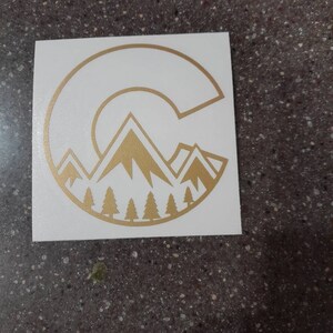 Colorado Flag Logo Sticker, Colorado Logo Sticker , Colorado Logo Decal ...