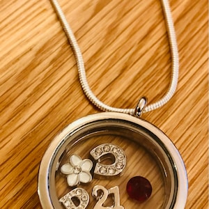 18th Birthday Locket, 18th Birthday Necklace, 18th Birthday Gift, 18 ...