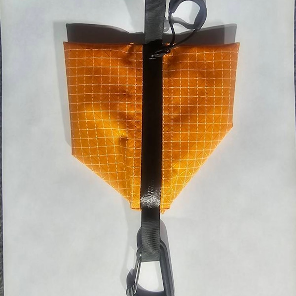 Dyneema Gridstop Pyramid Gear Pouch (orange) - Etsy
