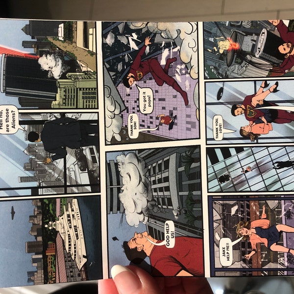 Custom Made Comic Book Pages for Any Occasion/made to Order/digital ...