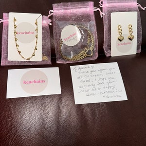 Puffy Initial Mini Bubble Letter Gold Filled Chain Necklace Stainless ...