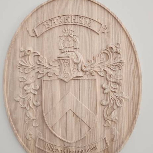 Handcrafted Wooden Architectural Molding 40" From Wood, Wooden Floral ...
