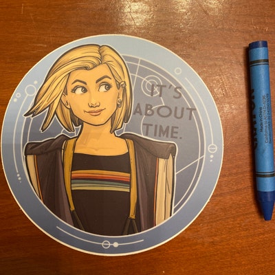 It's About Time Sticker item 01-412 - Etsy