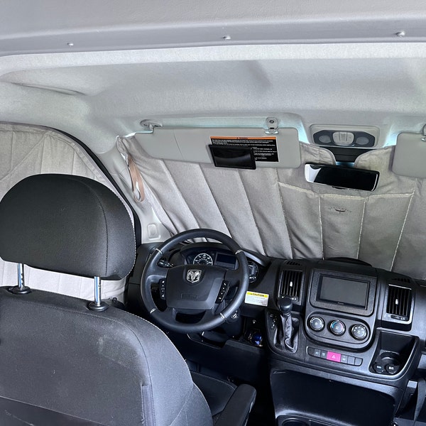 Stelletek Mercedes Sprinter Van Window Cover Curtains, Shades, Custom ...