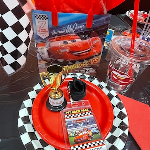 Disney Cars Food Labels, Placecards, Tent Cards, Favor Tags INSTANT ...