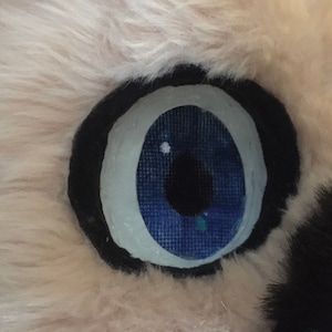 Buckram DENSE Mesh for Eyes, Vision for Fursuit Mask or Costume : Easy ...