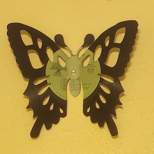 Butterfly 3D Vinyl Record Art - Etsy
