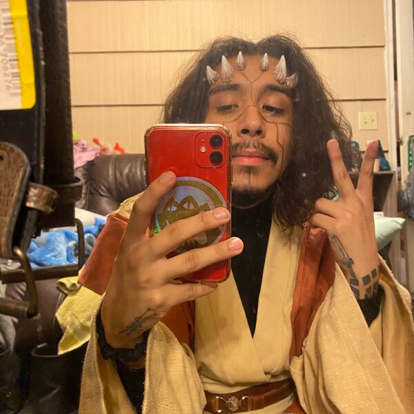 Akul Teeth Headdress for Ahsoka, Togruta, Etc - Etsy