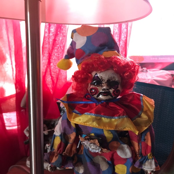 Creepy Doll Altered Doll Art Doll Spooky Gothic Horror Halloween ...