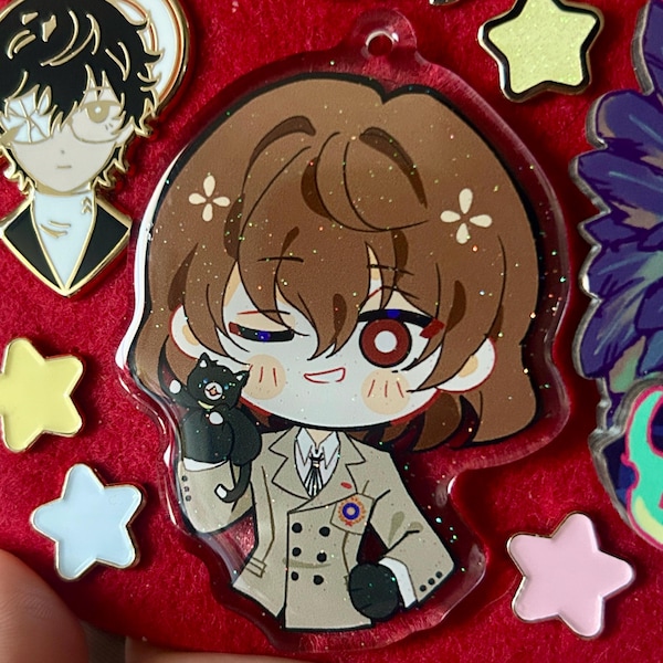 Bungou Stray Dogs Art Print / Soukoku Art Print / Dazai Osamu / Chuuya ...