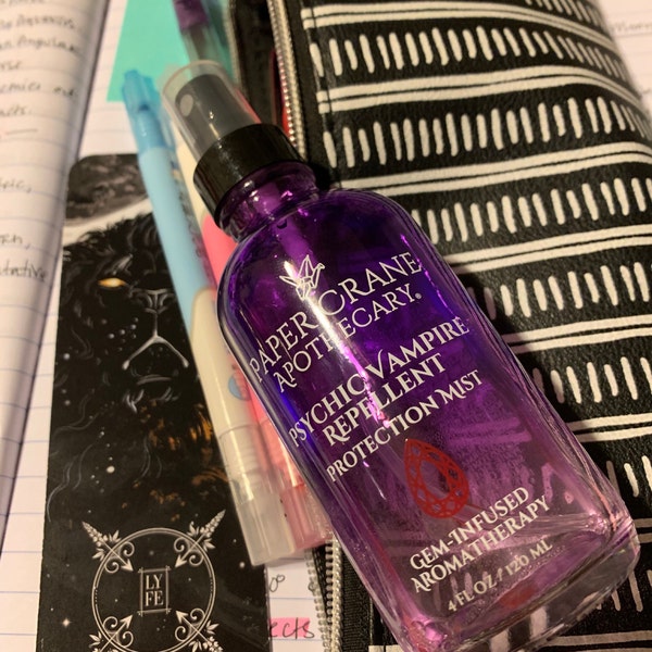 PSYCHIC VAMPIRE REPELLENT – Protection Mist - Gem-infused Aromatherapy ...