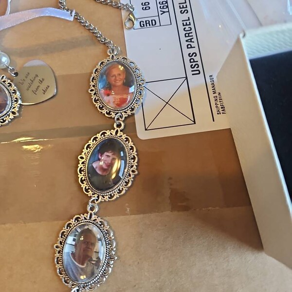 Laser Engraved Photo Wallet Insert -metal Wallet Memory Card - Wedding ...