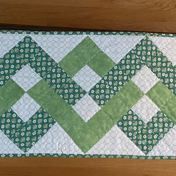 PDF Pattern for Interlocking Squares Table Runner, DIGITAL Pattern - Etsy