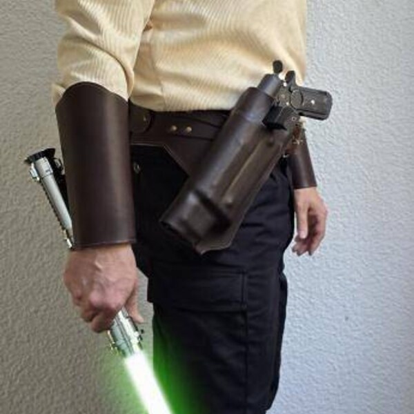 Boba Fett Inspired Leather Boot Cover. - Etsy