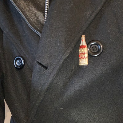 Dead Inside Casket Moving Enamel Pin Cemetery Funeral Mortuary Science ...