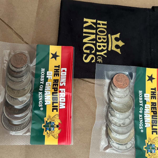 10 South African Coins Cents Rands RSA Unique Currency Old Collectible ...