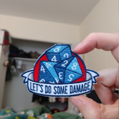 Dungeons and Dragons Patch, Dnd Damage Patch, Dungeon Master Patch ...