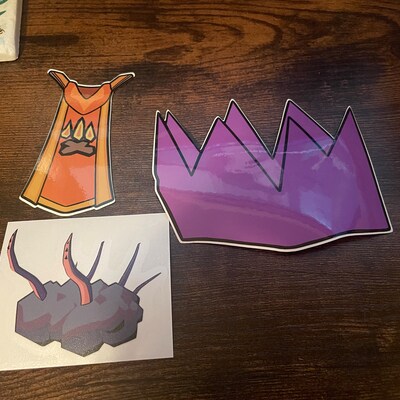 OSRS Skill Cape Vinyl Sticker Old School Runescape Laptop Sticker ...