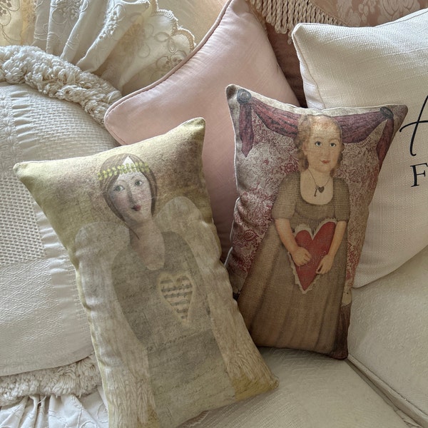 Primitive Pillow-your Choice of Design-7x11 - Etsy