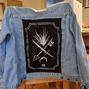 Screen Printed Patch hexenritt - Etsy