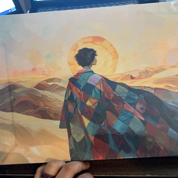 Christ With Flock of Sheep Matte Print Christ the Shepard Oil Painting ...