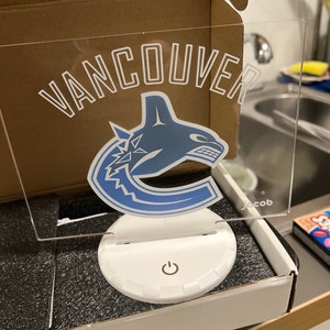 Custom LED Logo Sign, Dual Base Acrylic Lamp, Led Acrylic Sign, Acrylic ...