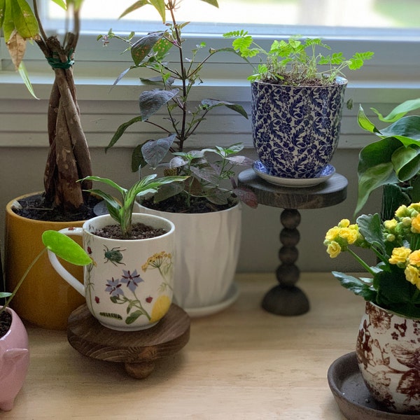 Mini Wood Stand / Wooden Stand for Tiered Tray / Farmhouse Riser / Mug ...
