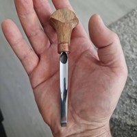 Personalized Hobby Set of 12 Gouges, Straight and Bent Gouges in Case, Wood Carving Tools ...