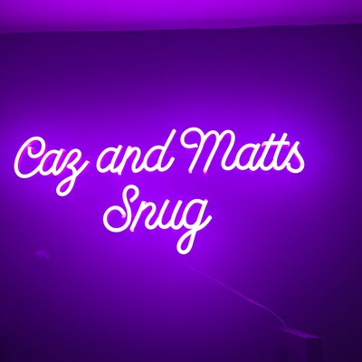 Custom Neon Sign Instant Quote Mockup Neon Light Name - Etsy