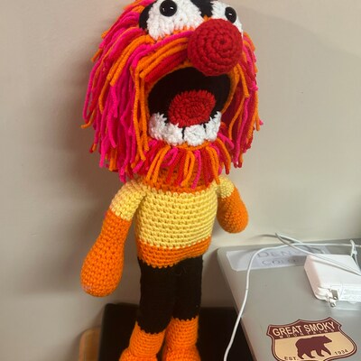 ANIMAL Muppet PDF Crochet Pattern the Muppet Show the Electric Mayhem ...