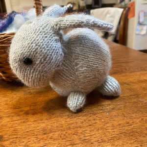 NEW Little Baby Bunny Knitting Pattern and Video Tutorial - Etsy