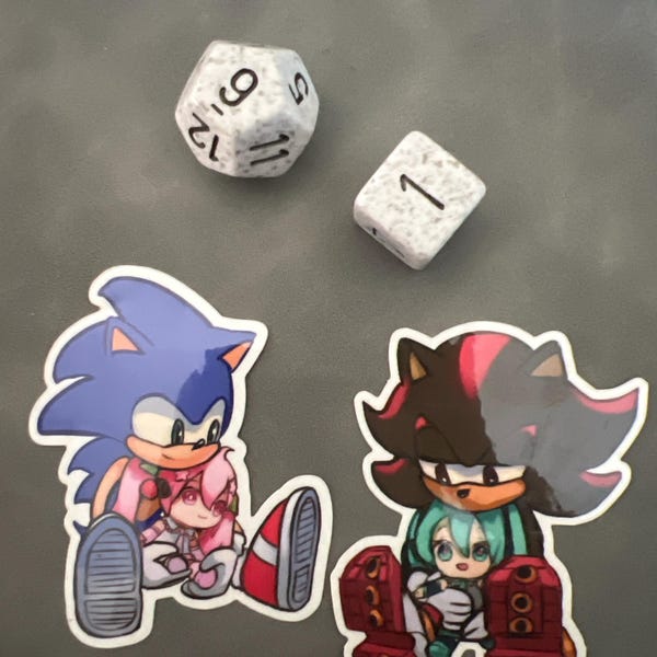 Sonic Shadow Hatsune Miku 2" Sticker - Etsy