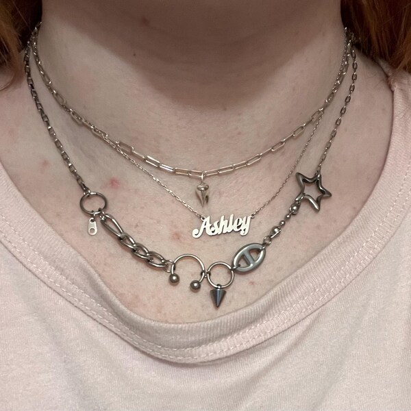 Stainless Steel Rope Chain Rope Chain Necklace Stainless Steel Chain ...