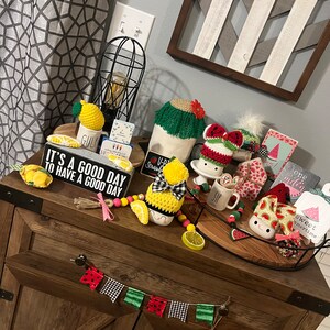 Birthday Theme Faux Book Stack Tray Decor Mini Book Stack - Etsy