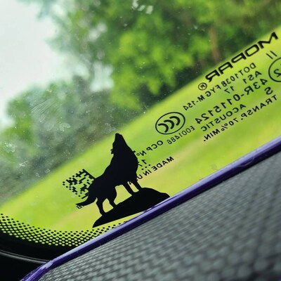 Howling Wolf Easter Egg Decal Wolf Stickers Fit for Jeep Easter Eggs - Etsy