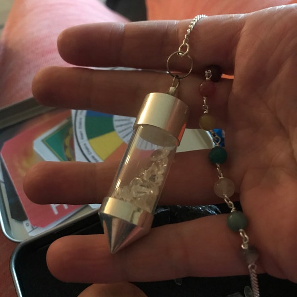 Mermet Witness Pendulum Kit With 3 Pendulum Dowsing Charts - Etsy