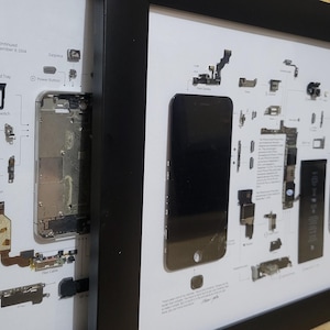 IPhone 6 Teardown Template, iPhone Teardown, Framed Iphone, iPhone ...